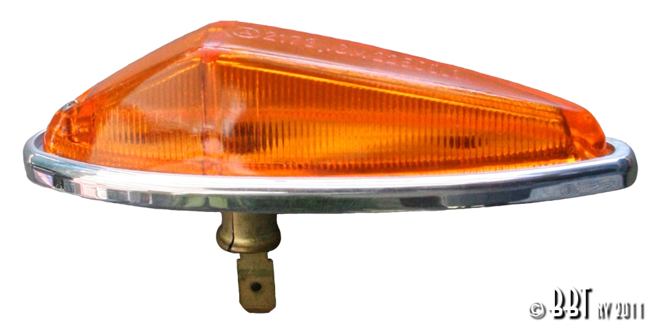 Type 3 Front Wing Side Repeater - Amber Lens - Cool Air VW