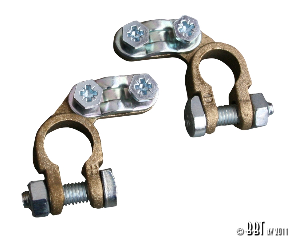 Battery Clamp Set (Positive And Negative Terminals) - Cool Air VW