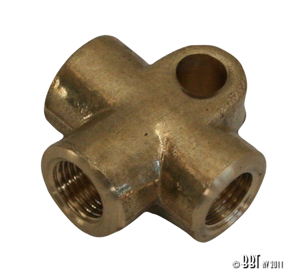 Brake Line T-Piece - Cool Air VW