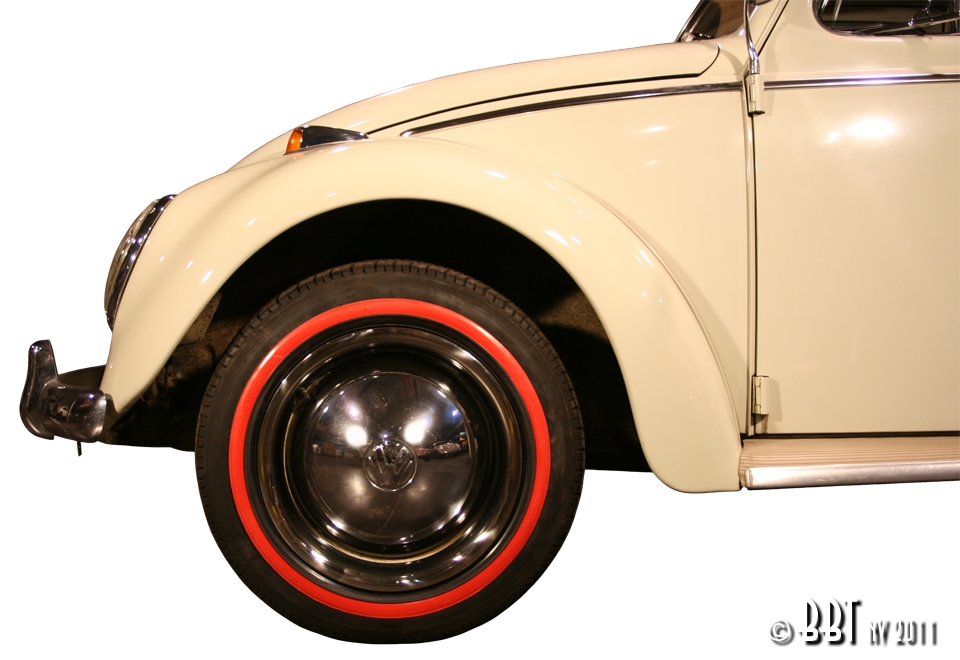 15" Red Band Tyre Rim Insert Set (4) - Cool Air VW