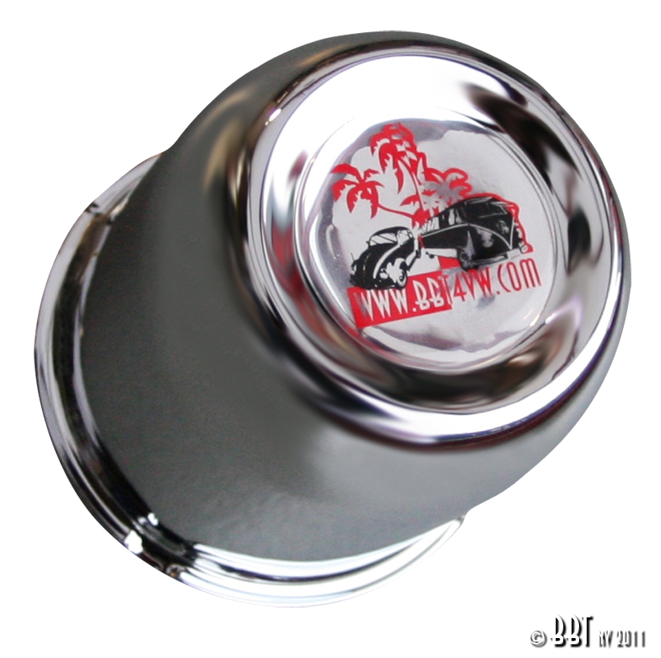 Chrome Modular Wheel + Chrome 8 Spoke Wheel Centre Cap (83mm) - Top ...