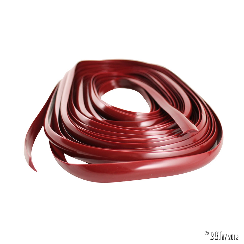Body Moulding Titan Red Insert - 1950-67 - T2 - Cool Air VW