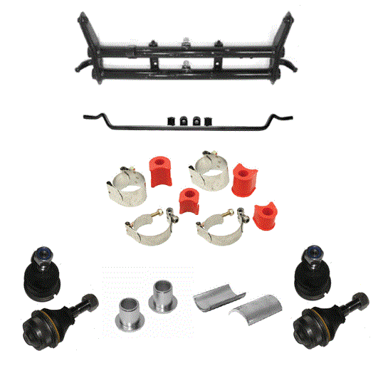 Beetle Adjustable Beam Bundle Kit - 1966-79 - LHD - Cool Air VW