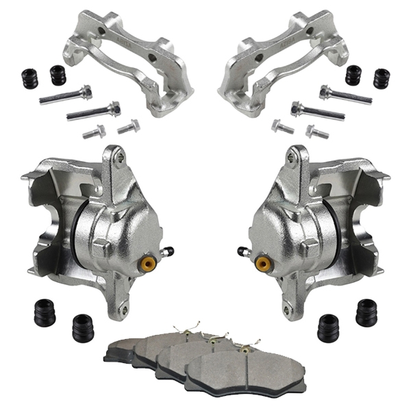 Type 25 Front Brake Caliper Kit - 1986-92 - Pair With Pads And Carriers ...