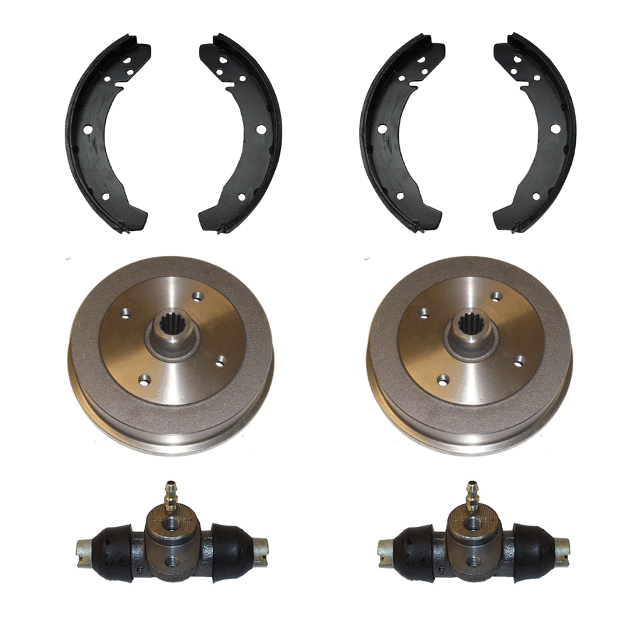 Beetle Rear Brake Bundle Kit - 1968-79 - Cool Air VW