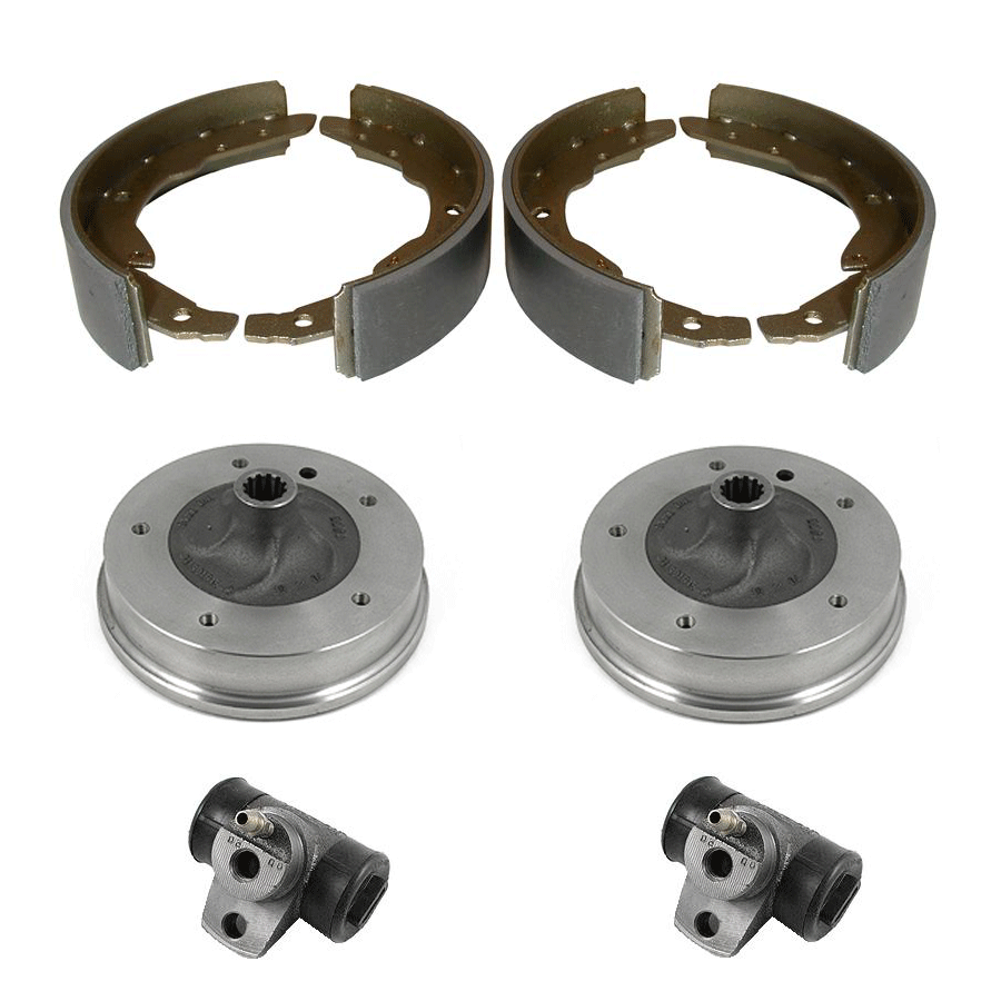 Baywindow Bus Rear Brake Bundle Kit - 1968-70 (Wide 5 Models) - Cool Air VW