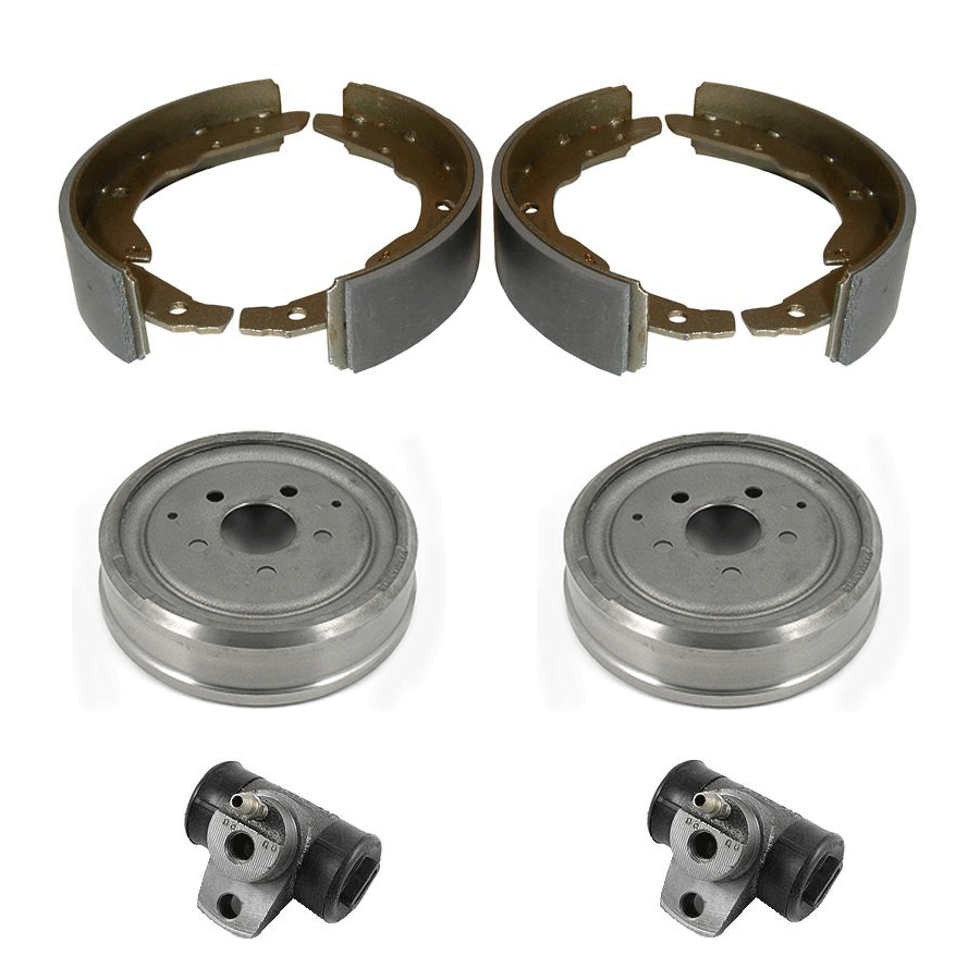Baywindow Bus Rear Brake Bundle Kit - July 1970 To July 1971 - Cool Air VW