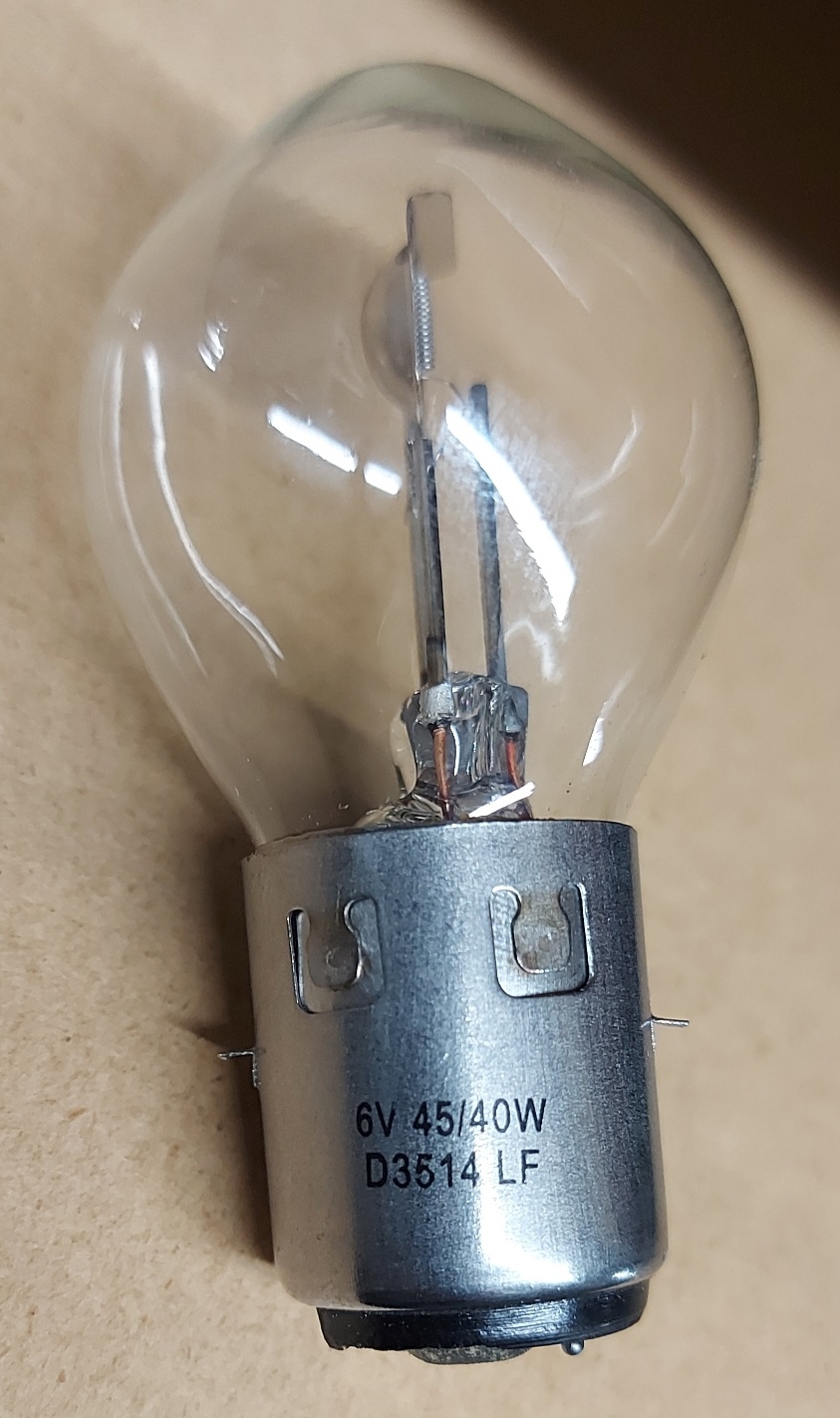 Pre 1960 Bosch Headlight Bulb 45-40 (6V) - Cool Air VW