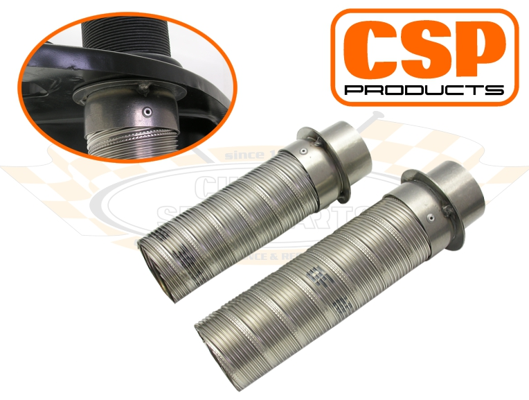 CSP Heater Hose Tubes (Ideal For Use With 4 Into 1 Headers) - Cool Air VW