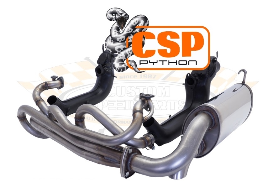 CSP Baywindow Bus Python Exhaust Kit with Heat Exchangers - 1968-71 ...