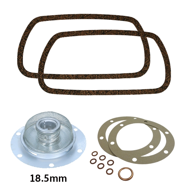 Rocker Cover And Sump Plate Gasket Kit With Oil Strainer (14.5mm ...