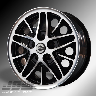 JBW 15" COSMIC Alloy Wheel - Gloss Black With Highlights - 5x112 PCD ...