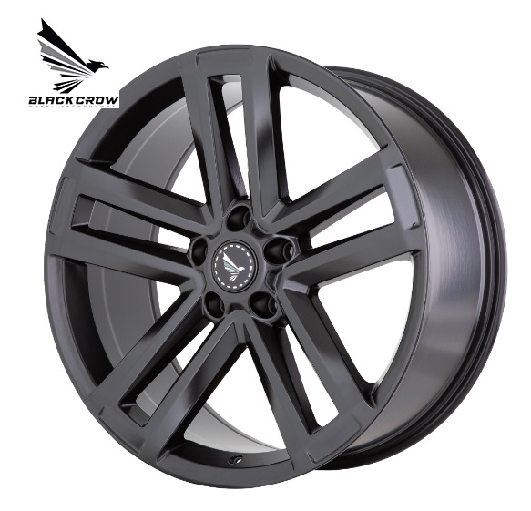 JBW 20" Ammo Alloy Wheel - Satin Black - 5x120 PCD - 9" Wide - Cool Air VW
