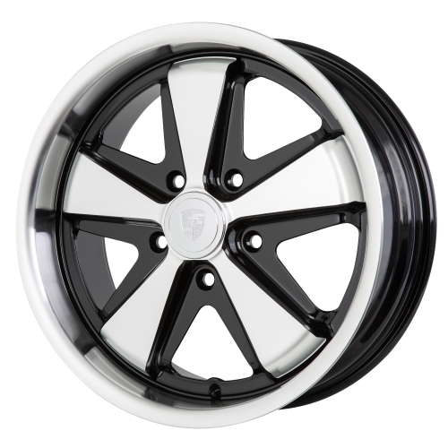 Replica Black with Machine Face 5 x 112 PCD Porsche Fuch Wheels - Cool ...