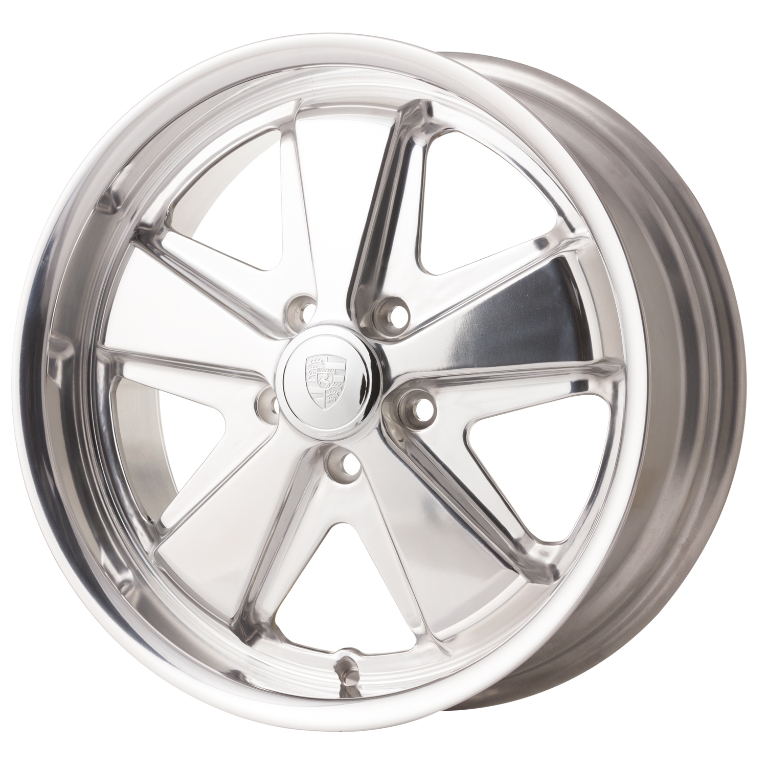 JBW 17" FOOSH Alloy Wheel - Polished - 5x130 PCD - 7" Wide - Cool Air VW