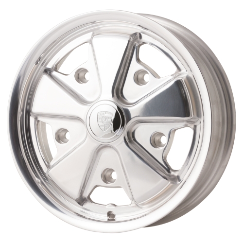 Replica Polished 5 x 205 PCD Porsche Fuch Wheels - Cool Air VW