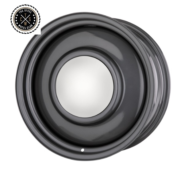 JBW 18" Glabber Steel Wheel - Gun Metal - 5x120 PCD -8" Wide - Cool Air VW