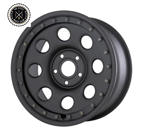 JBW 17" Ravage Plus Steel Wheel - Matt Black - 5x120 PCD - 8" Wide ...