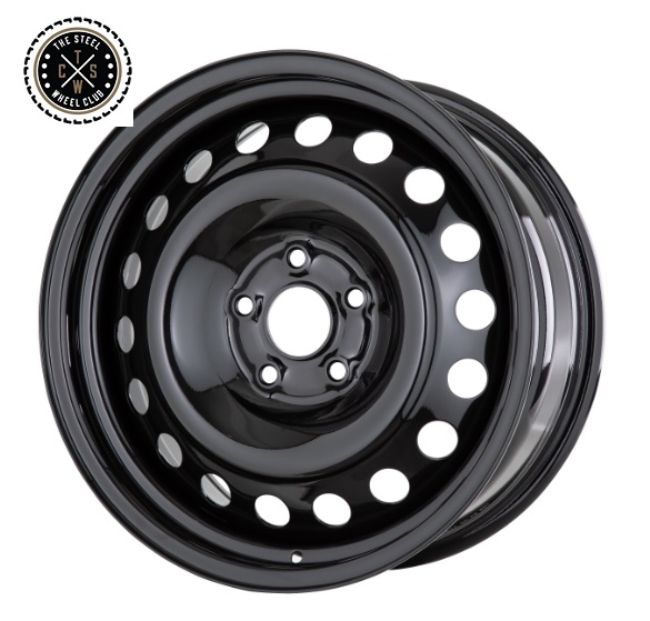 JBW 18" ROK Steel Wheel - Gloss Black - 5x112 PCD - 8" Wide - Cool Air VW