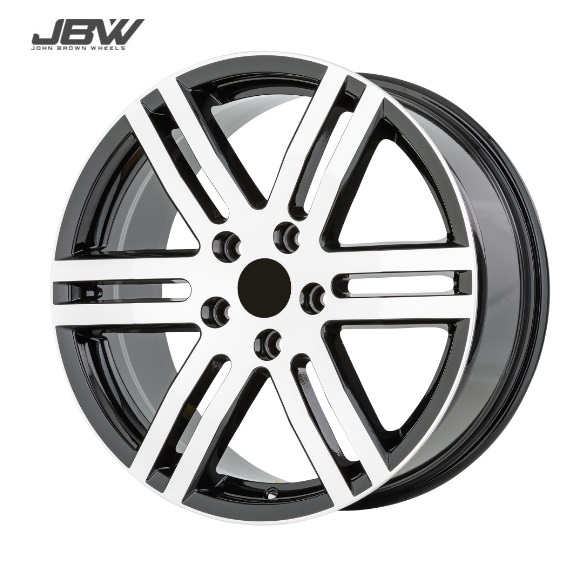 JBW 18" Sport Mk1 Alloy Wheel - Black Machine Face - 5x120 PCD - 8 ...