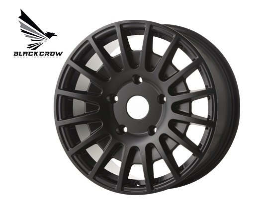 JBW 18" TMS Alloy Wheel - Satin Black - 5x120 PCD - 8" Wide - Cool Air VW