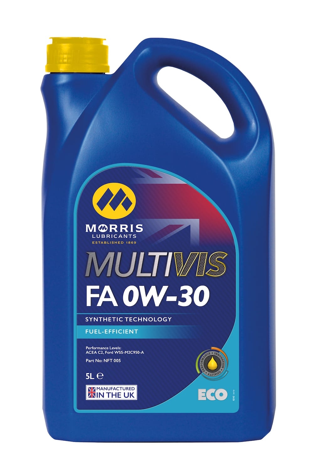 Morris Multivis ECO FA 0W30 Engine Oil (5 Litre Bottle) - Cool Air VW