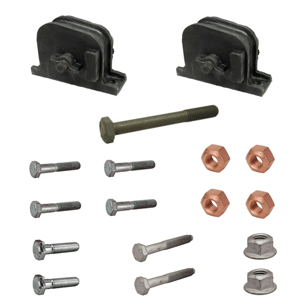 Baywindow Bus Rear Engine Brace Fitting Kit - 1972-79 - Type 1 Engines ...