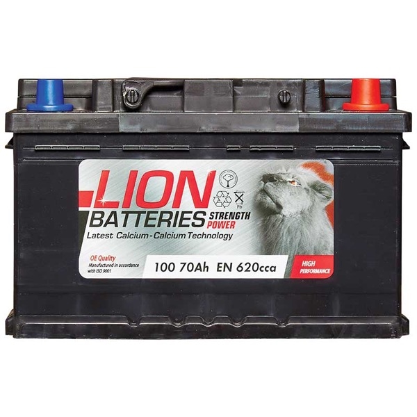 Lion 12 Volt Car Battery 70AH - Cool Air VW