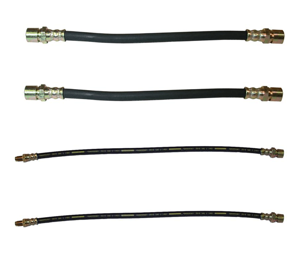 Splitscreen Bus Brake Hose Bundle Kit - 1955-67 - Cool Air VW