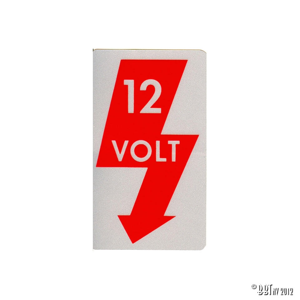 Original 12V Sticker - Cool Air VW