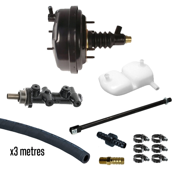 Baywindow Bus Brake Servo Installation Bundle Kit - Cool Air VW