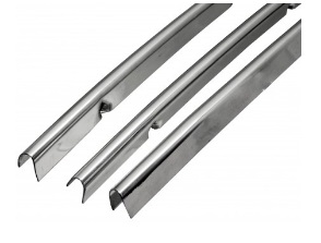 T4 Lower Grille Chrome Trim Set - Short Nose Models - Cool Air VW