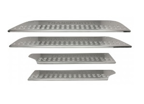 T4 Stainless Steel Step Cover Kit - Cool Air VW