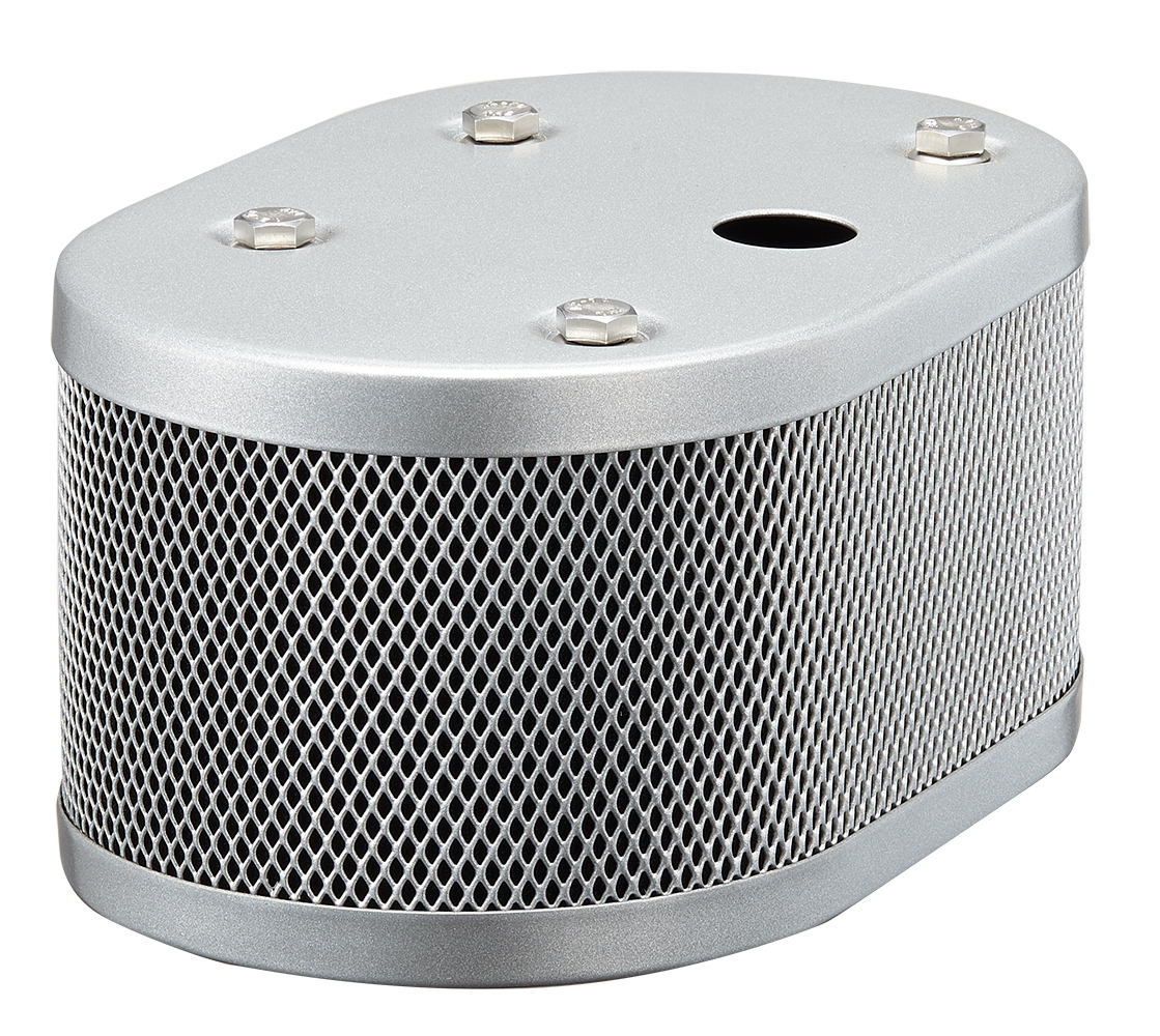 Silver Vintage Speed Classic Style Oval Air Filter With 20mm Breather ...