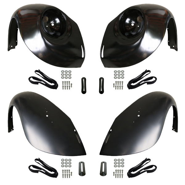 1302 Beetle Wing Bundle Kit - 1971-74 - Cool Air VW