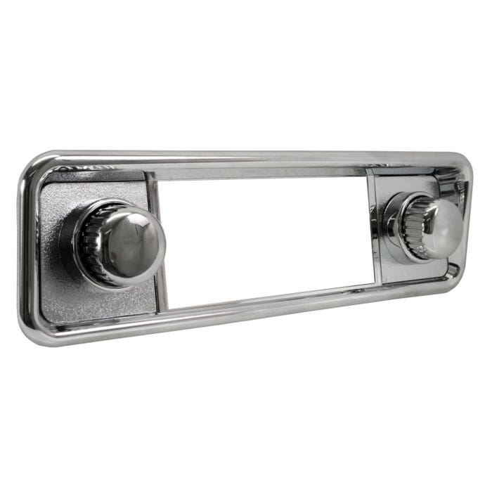 Beetle Retro Sounds Stereo Chrome Faceplate With Chrome Knobs - 1968-79 ...