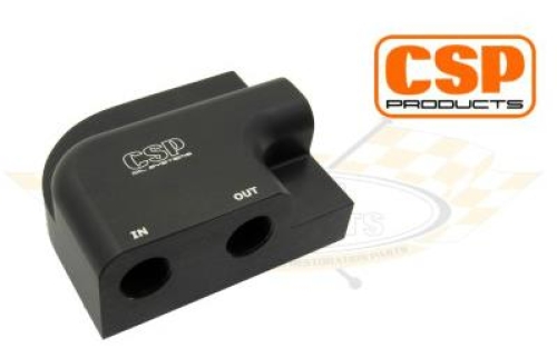 Oil Filter Head with Right Outlets - Cool Air VW
